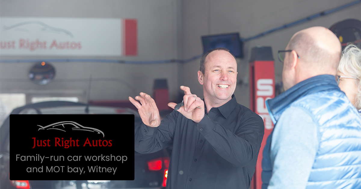 Car Garage Services by Just Right Autos in Witney, Oxfordshire