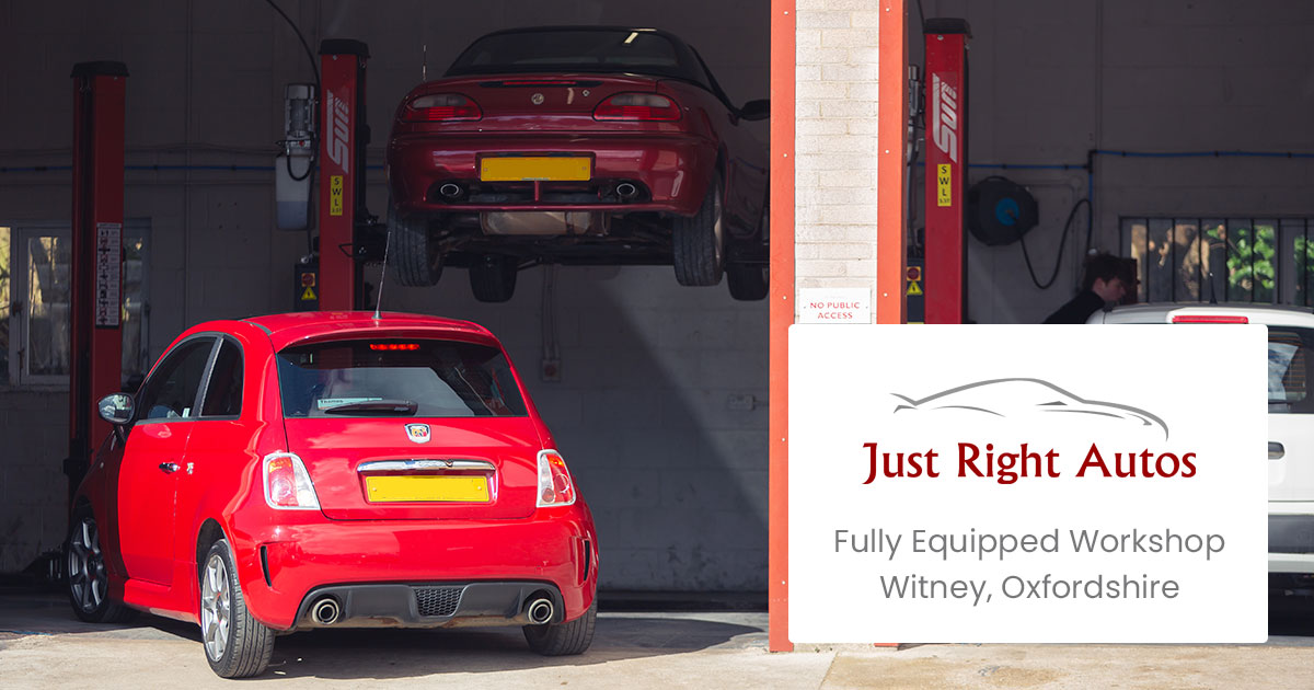 Vehicle Workshop Witney Oxfordshire - Just Right Autos
